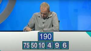 Countdown Numbers Game practice sheet