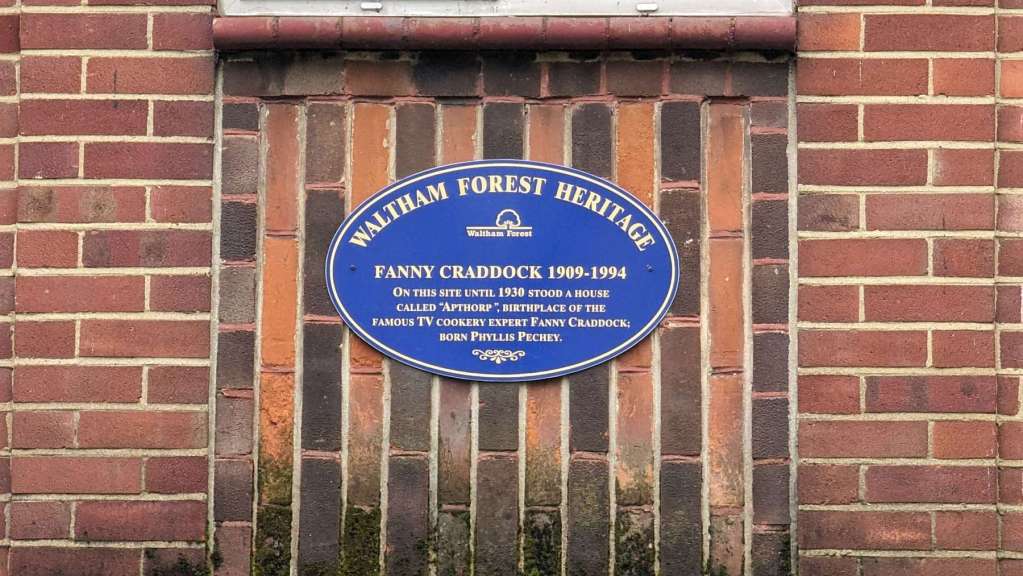 Why does Fanny Cradock’s blue plaque have a spelling error? – Angus ...